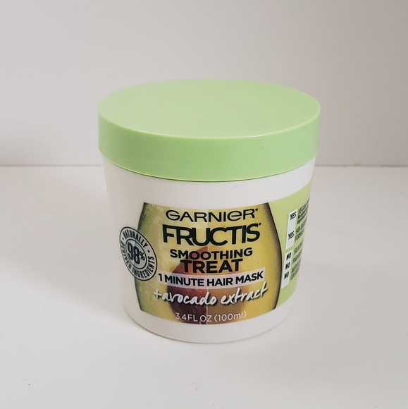 Garnier | Hair | 45 Garnier Fructis Smoothing Treat 1 Minute Hair Mask ...
